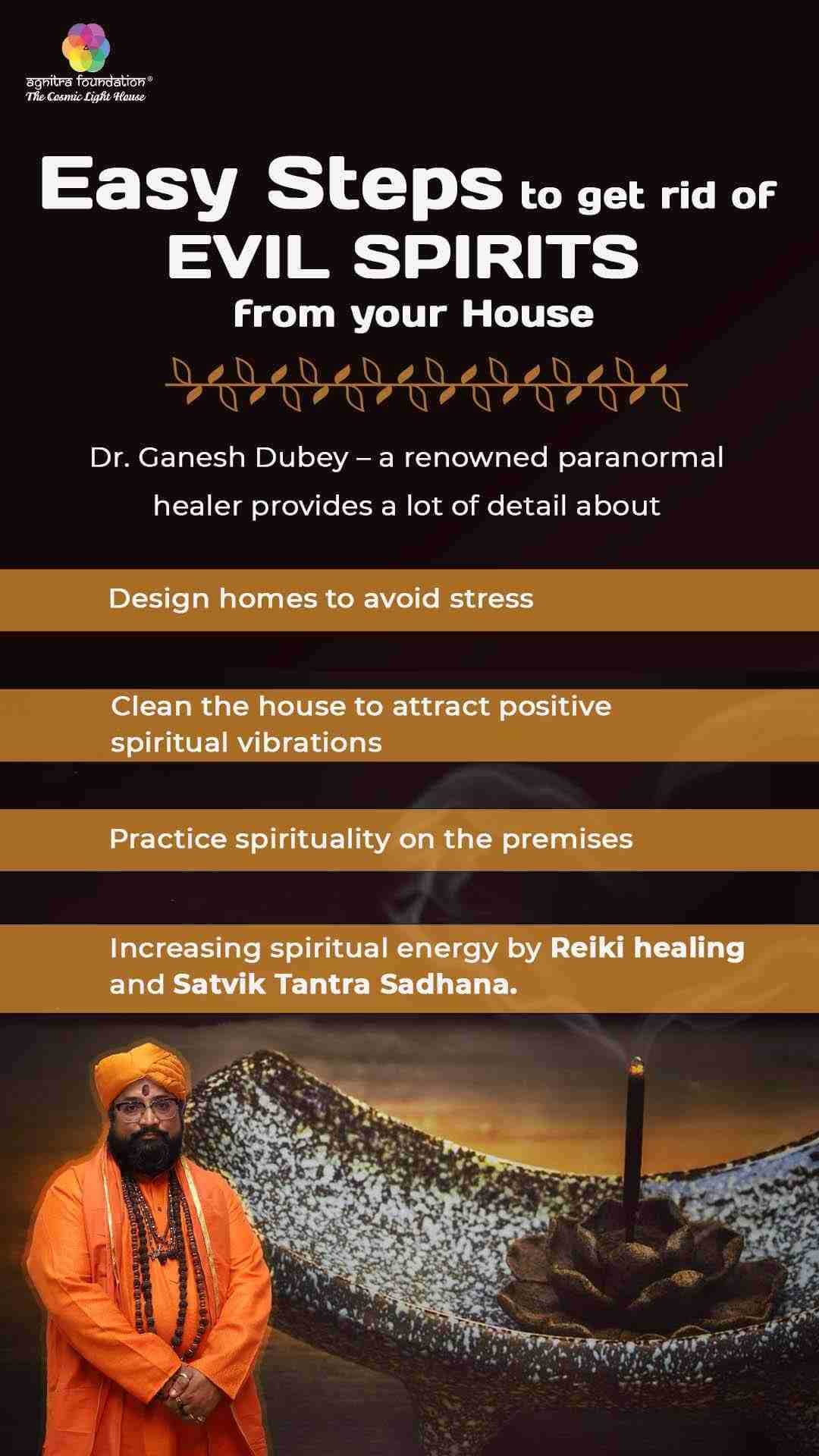 [3 Tips] How to get rid of Evil Spirits: Home | Office